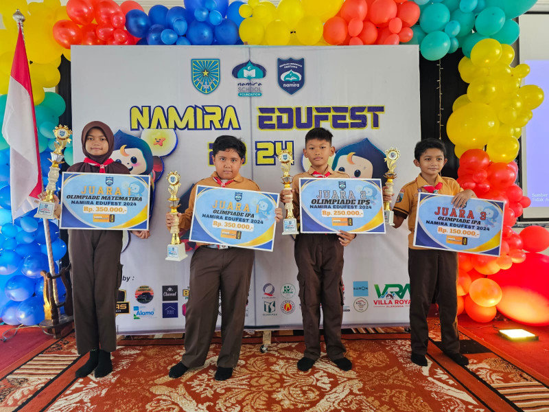 Siswa SDN Sukabumi 2, Sabet Juara Namira Edufest Competition 2023 || SDN Sukabumi 2 | Kota ...